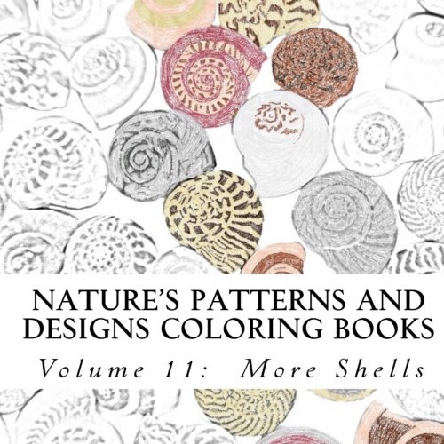 Amazon.com: Nature's Patterns and Designs Coloring Books: More Shells ...
