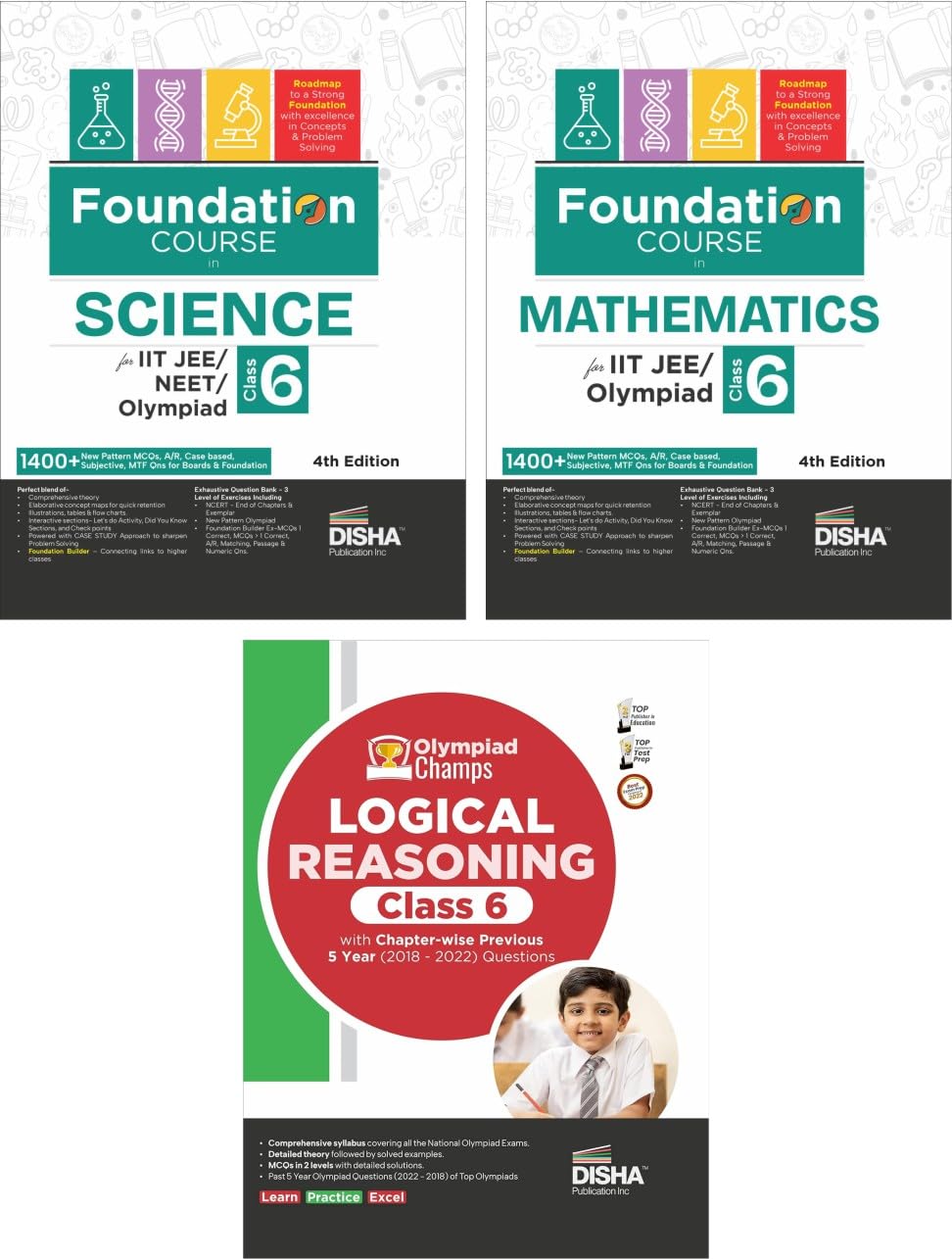 Buy Foundation Course in Science, Mathematics & Logical Reasoning Class ...