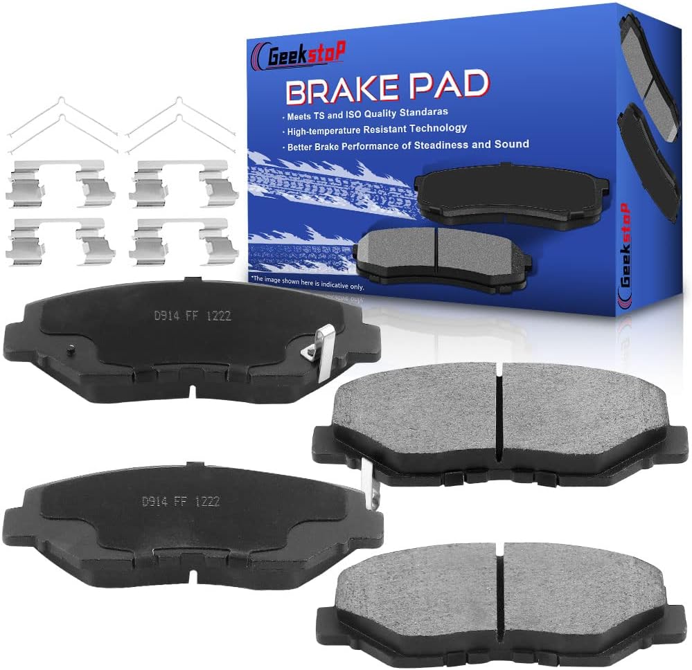 Amazon.com: Front Ceramic Brake Pads for 2003-2017 Honda Accord, 2002 ...