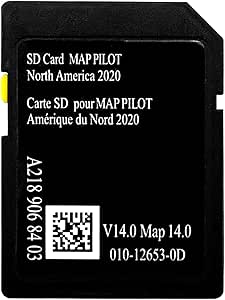 Latest Navigation SD Card for Mercedes A2189068403 - B-Class B250e, CLA ...
