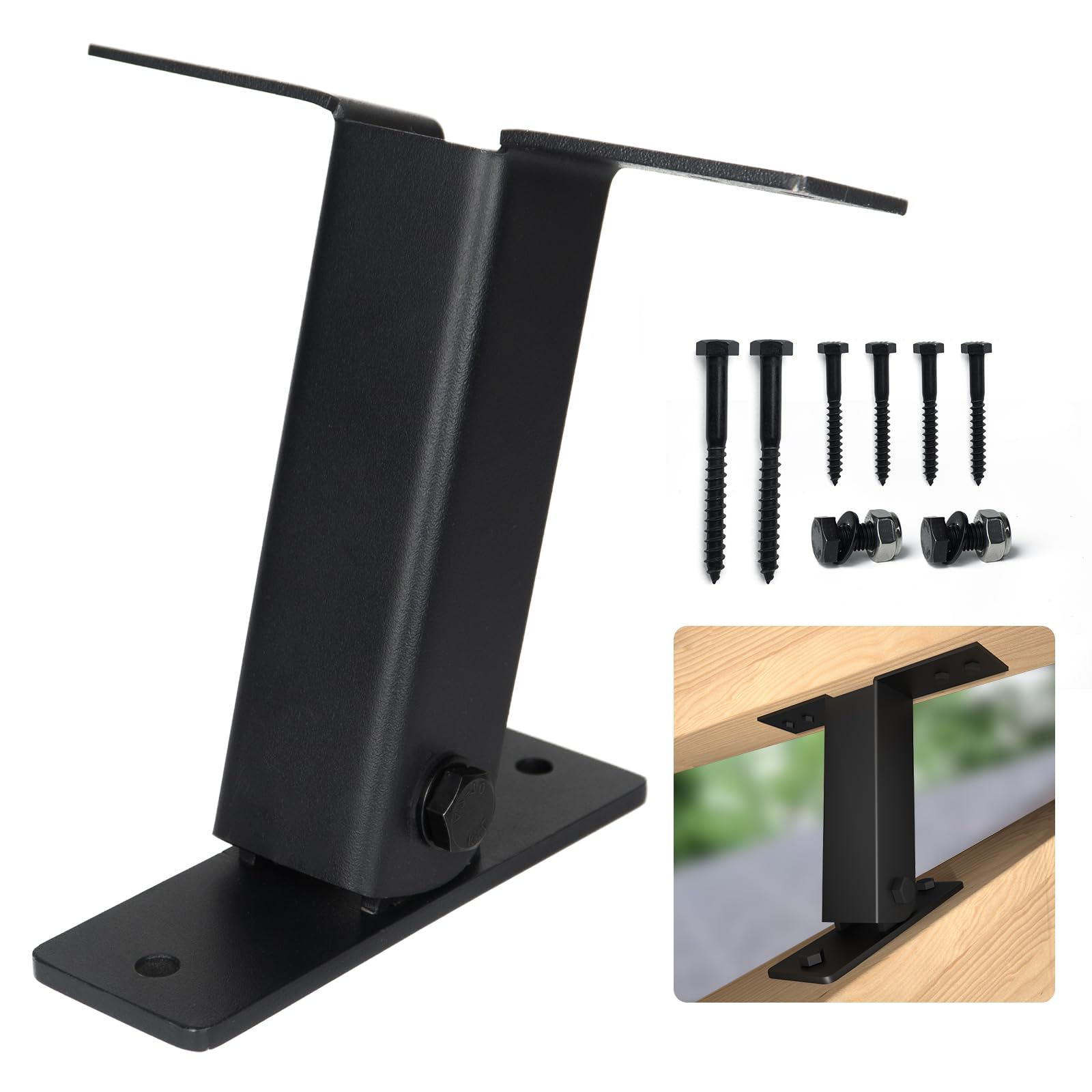 Buy Roof Riser Bracket Kit Pergola Roof Riser Beam Brackets Adjustable ...