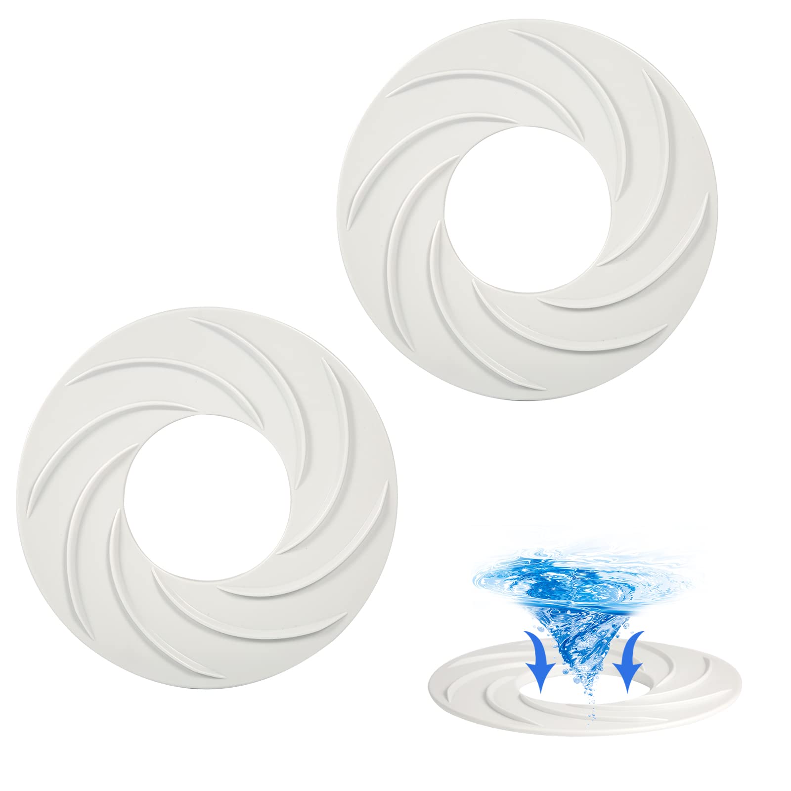 Amazon.com : Pool Skimmer Swirl, 2pcs Plastic Inground Swimming Pool ...