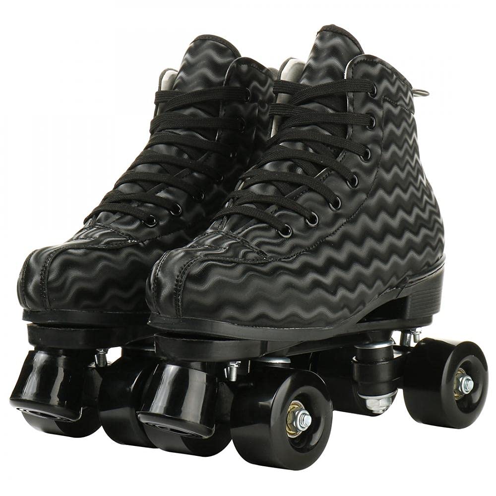 jessie Womens Roller Skates Water Ripple High-top Roller Skates Four ...