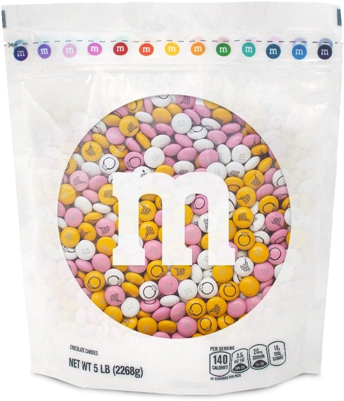 Amazon.com: M&M'S Caramel Milk Chocolate Candy Bulk Pack, Party Size ...