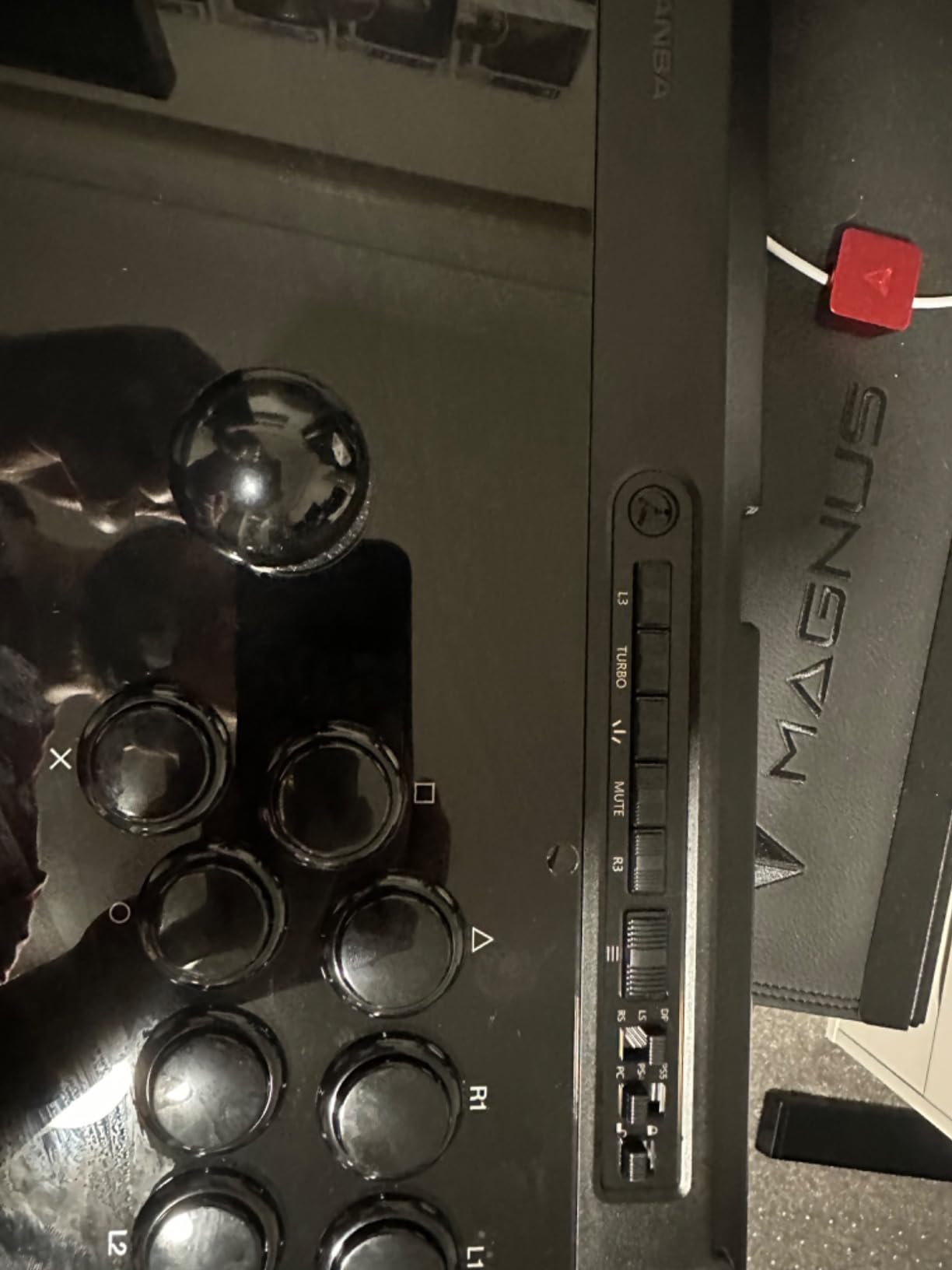 Qanba Q7 Obsidian 2 Wired Joystick for PlayStation 5 and PlayStation 4 ...