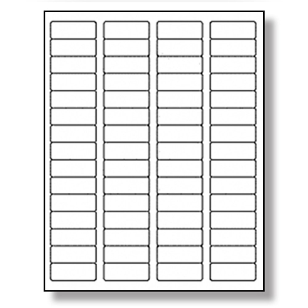 Amazon.com : 250 Sheets (15,000 Labels) White Multipurpose Labels, 2/3 ...