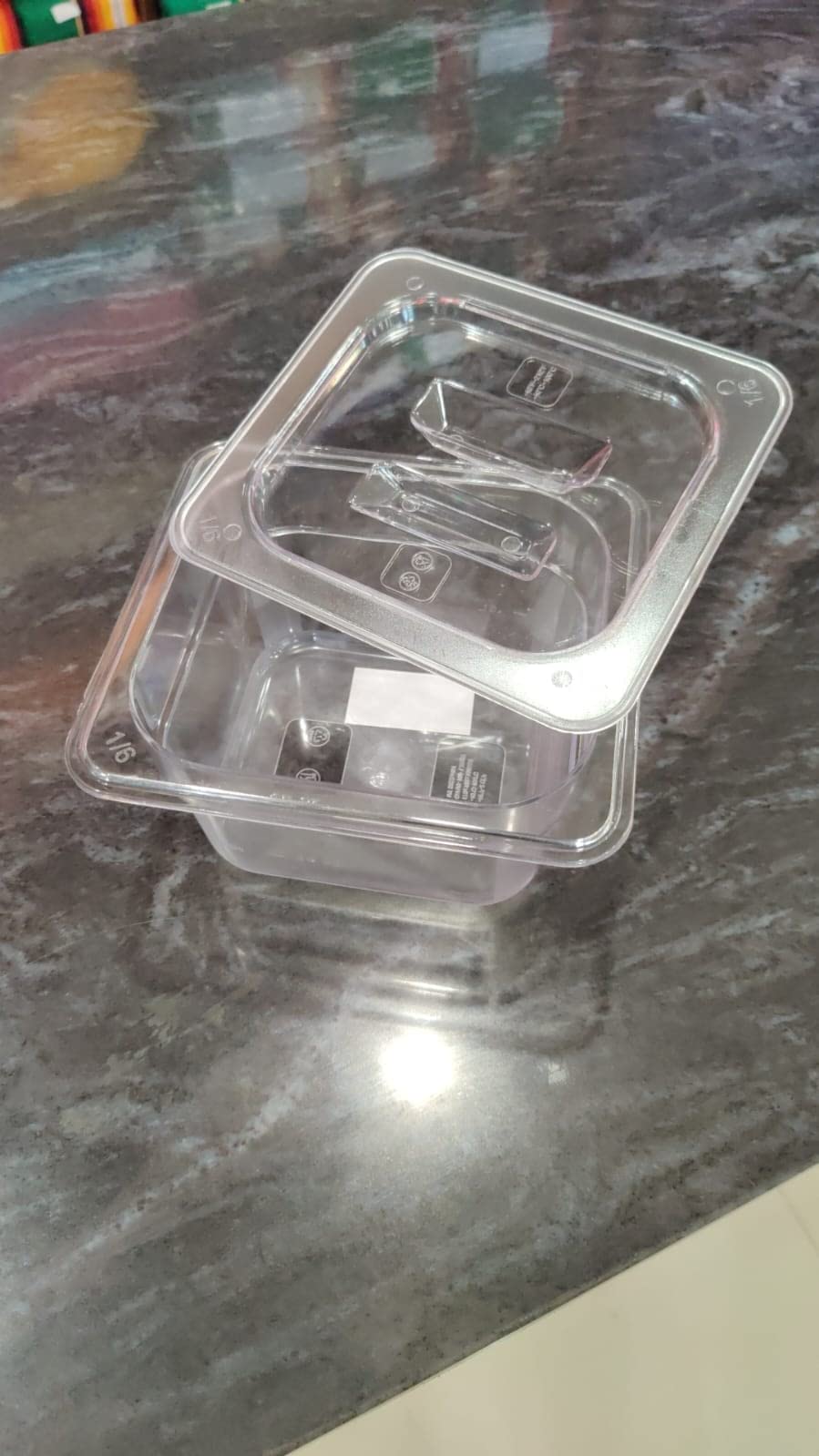 Buy Malabar Polycarbonate GN Pan with Lid, Transparent Gastronorm Pan ...