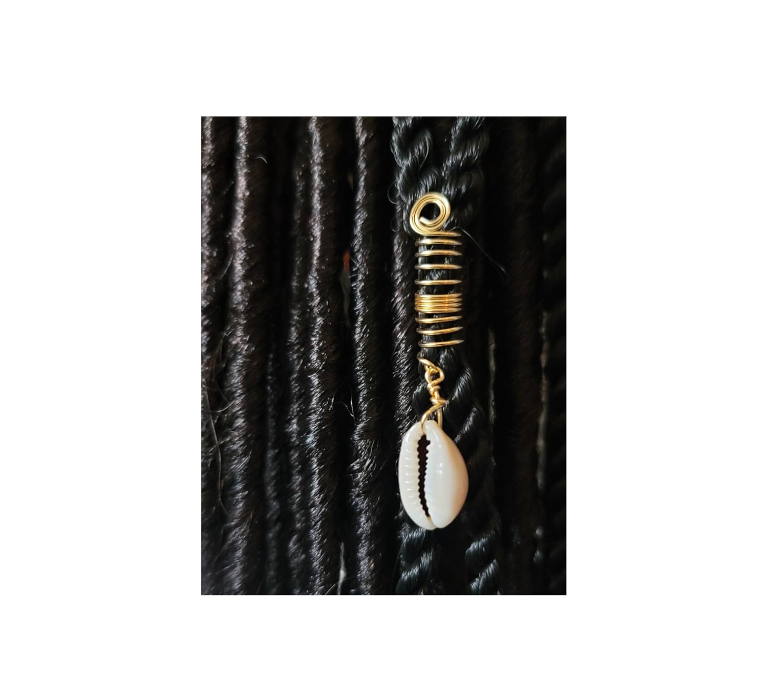Amazon.com: Bead It Wear It Love It Cowrie Shell Loc Jewelry, Copper ...