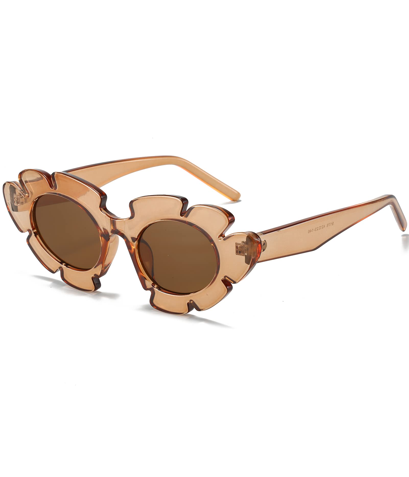 Flower Sunglasses Transparent