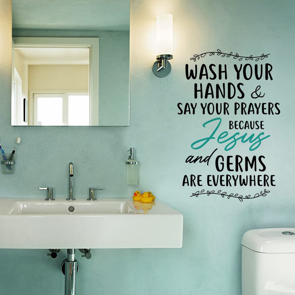 Religious Bathroom Quotes Christian Bathroom Decor