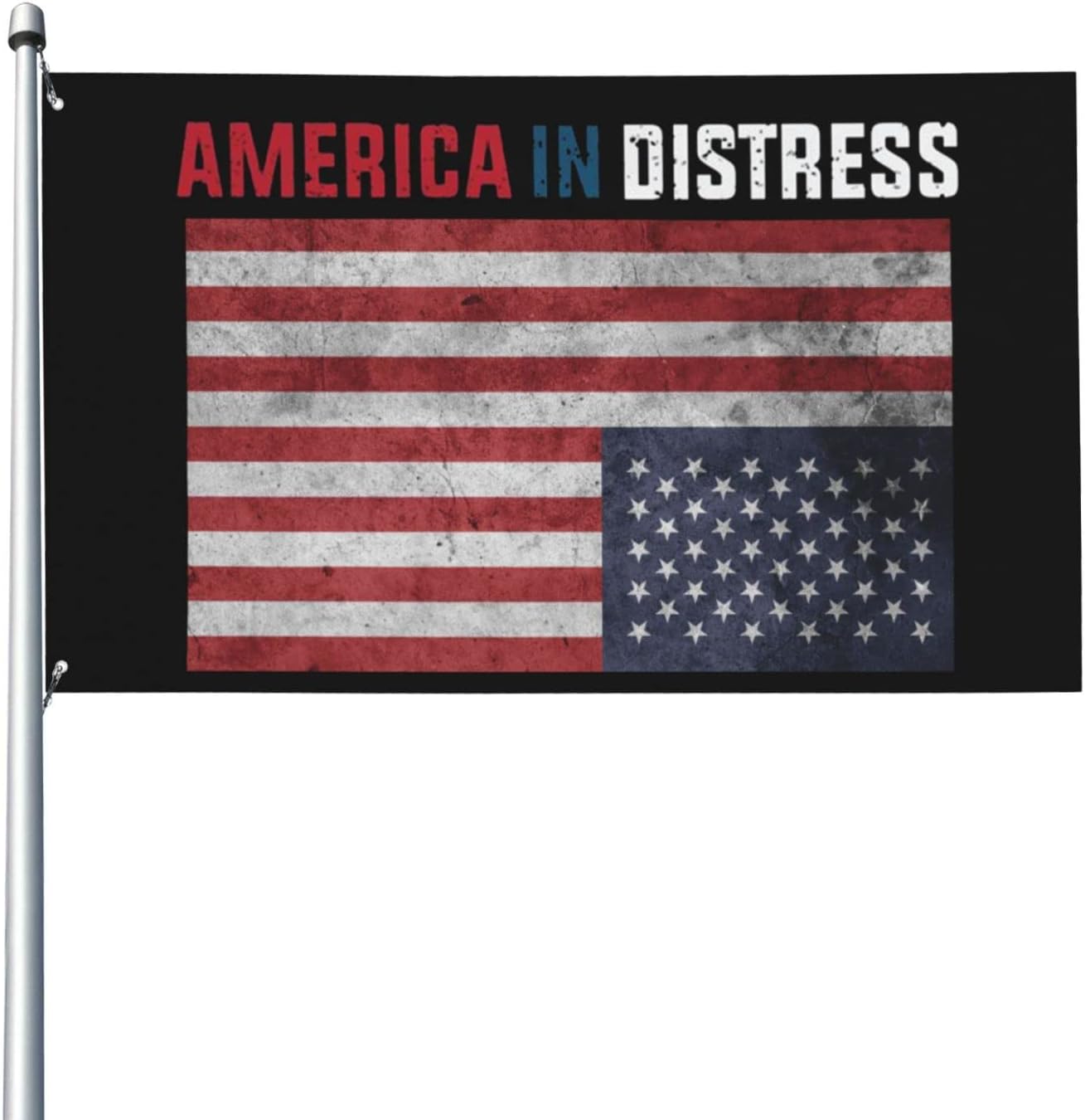 Amazon.com : Upside Down American America In Distress Flags Funny Flag ...