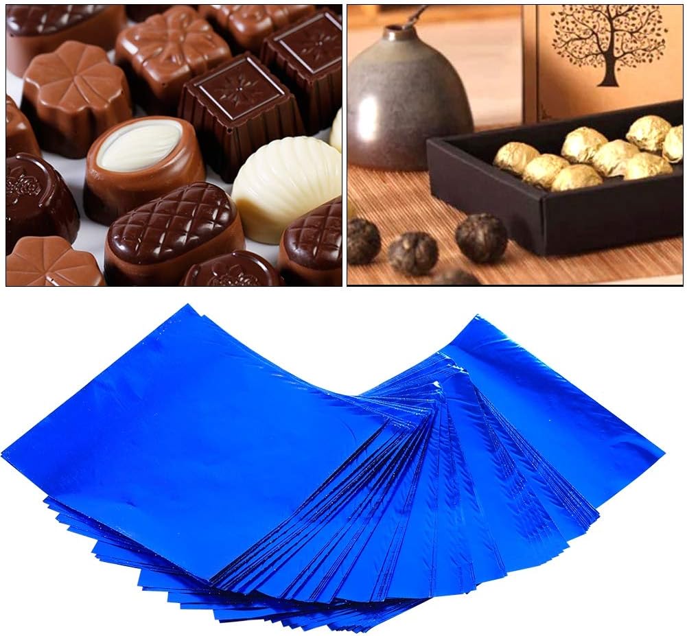 Amazon.com: Foil Wrappers for Candy, 100 Pcs Chocolate Packaging ...