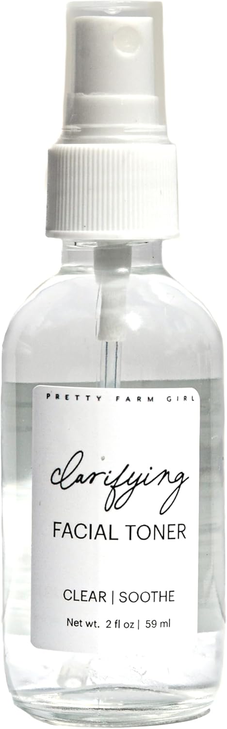 Amazon.com: Pretty farm girl Clarifying Facial Toner - Clear & Soothe ...