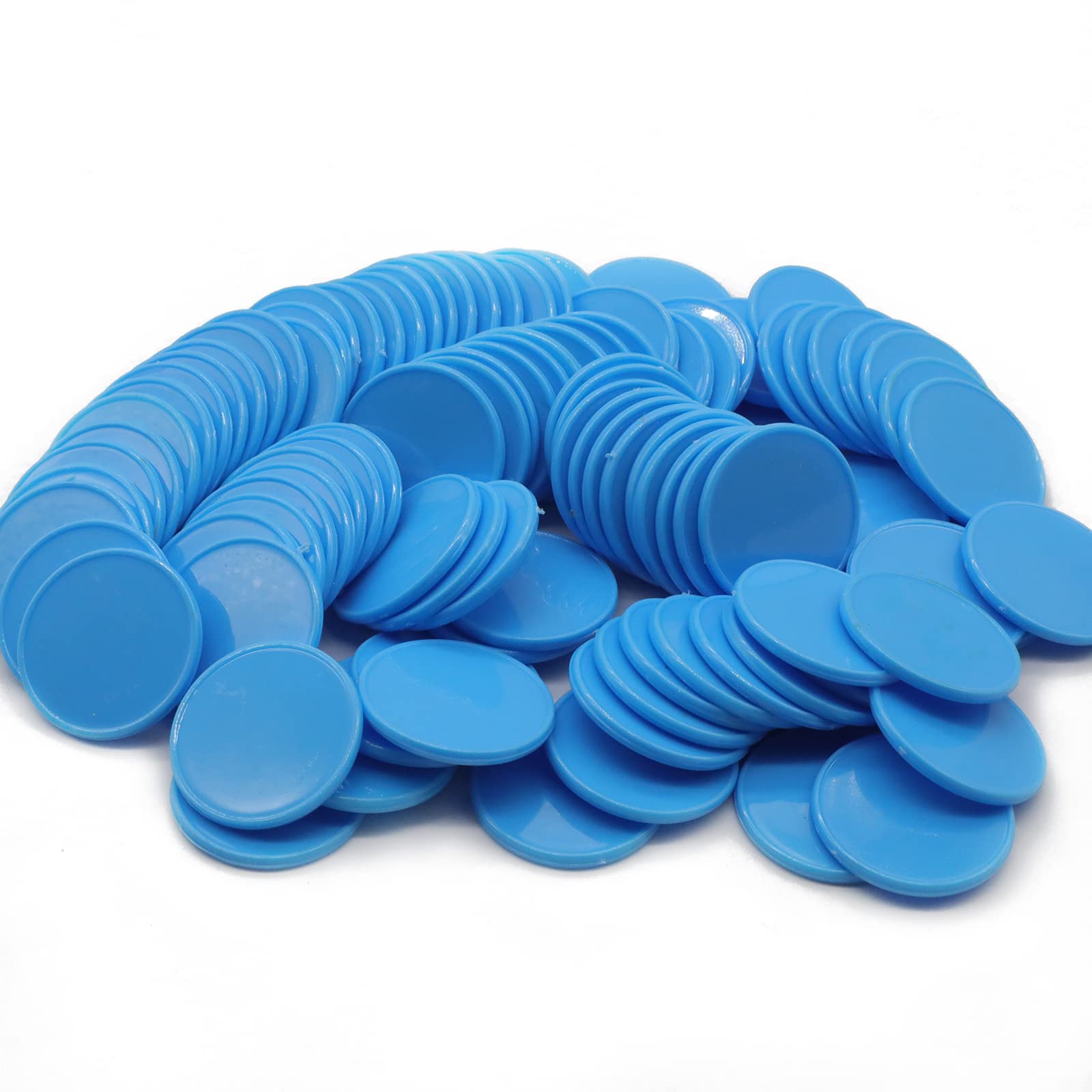 Amazon.com: HAKITAROOM Set of 100 Opaque Plastic Learning Counters Mini ...