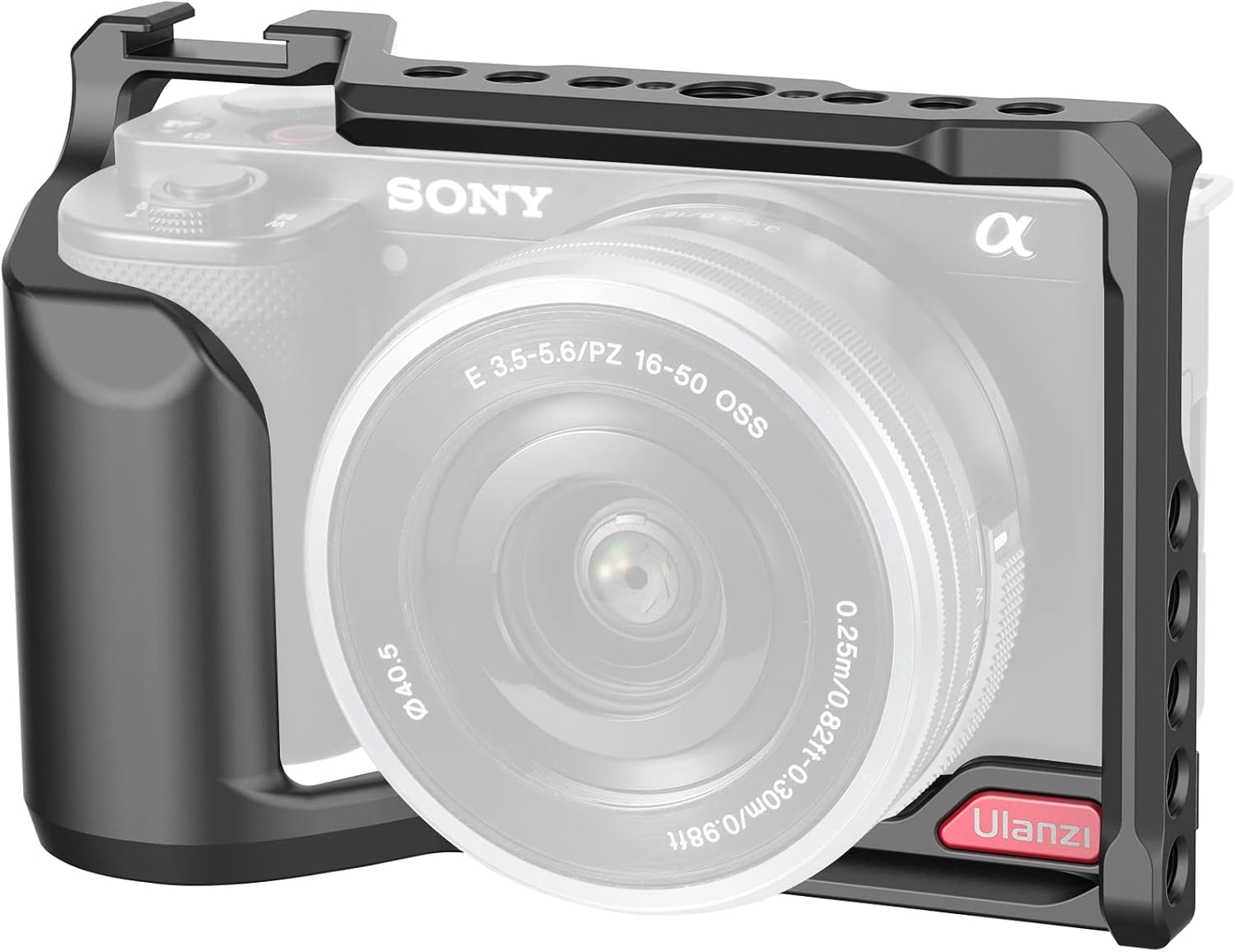 Amazon.com : C ZVE-10 Camera Cage for Sony ZVE-10 Compact Camera Video ...