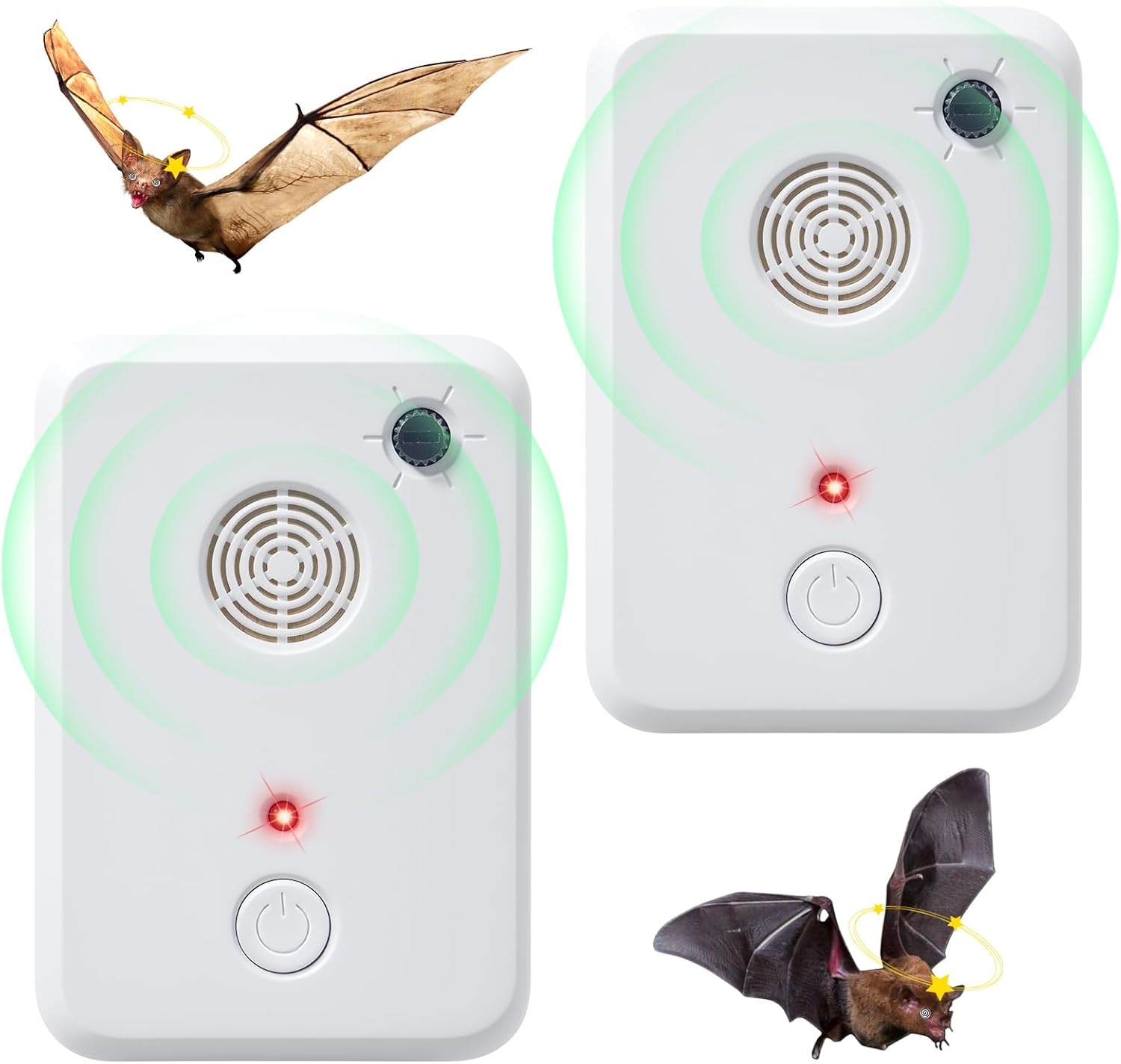 Amazon.com: Bat Repellent for Attic, Ultrasonic Bat Deterrent Devices ...
