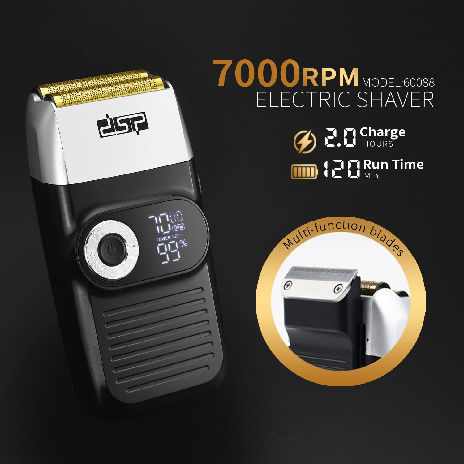 Snapklik.com : DSP Hair Clipper, Trimmer, Beard Shaver Kit For Men ...