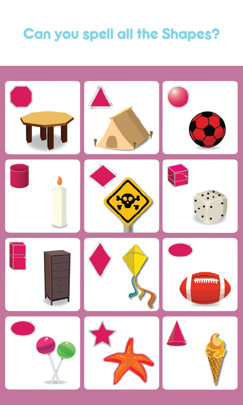 Kids Spell & Learn Shapes - Free:Amazon.com:Appstore for Android