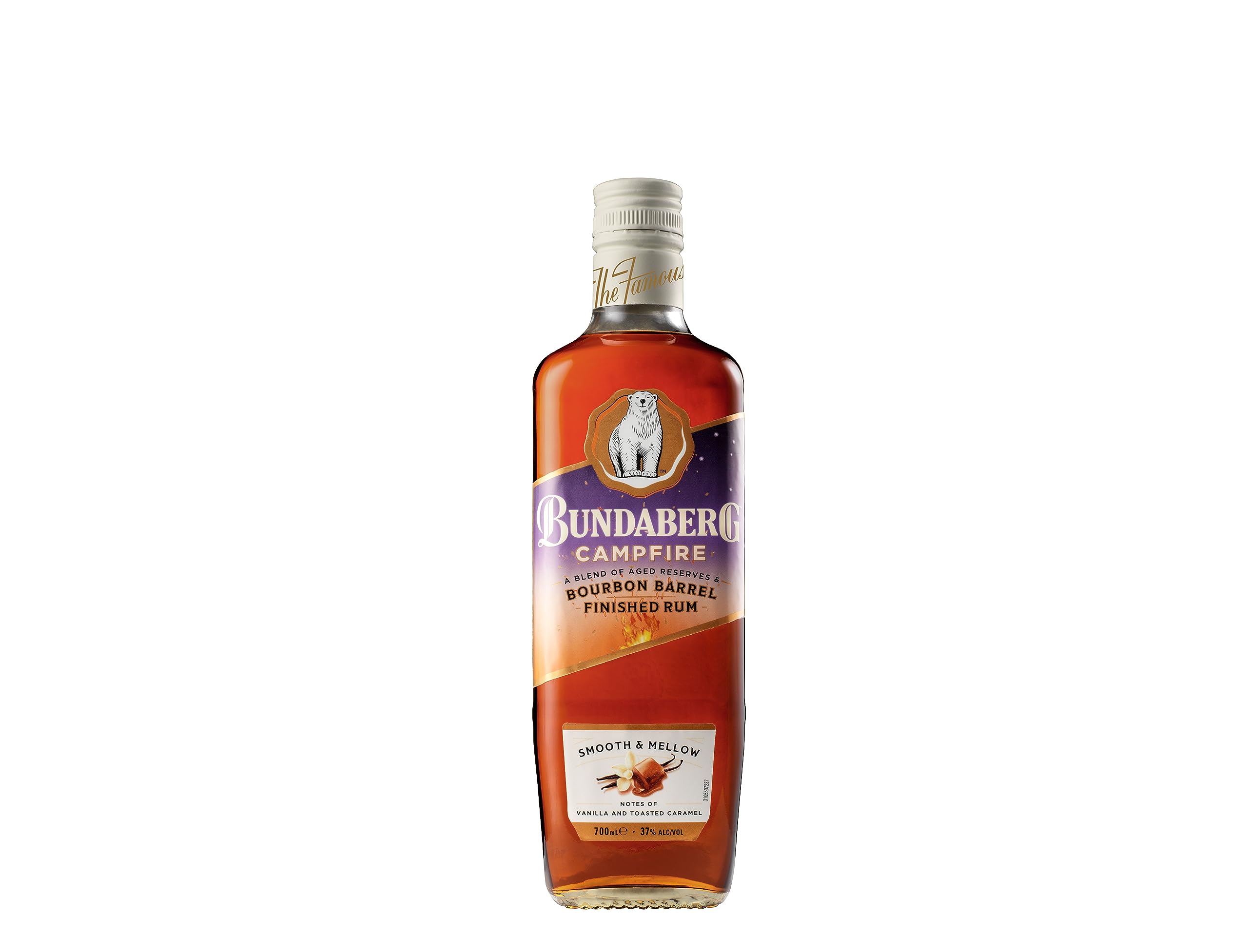 Bundaberg Campfire Bourbon Barrel Rum 700 ml : Amazon.com.au: Pantry ...