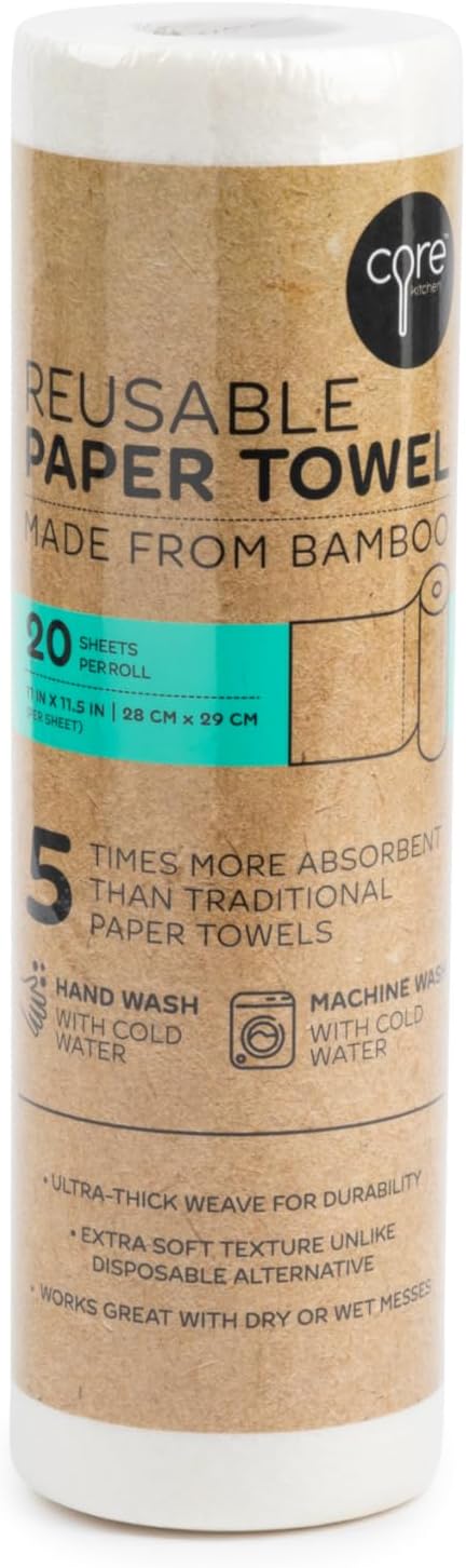 Amazon.com: 36 Pack Reusable Paper Towels Washable Paperless Towels ...