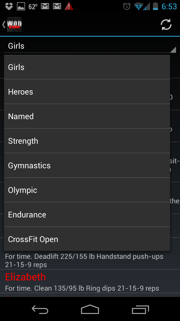 WOD Tracker Pro - App on Amazon Appstore