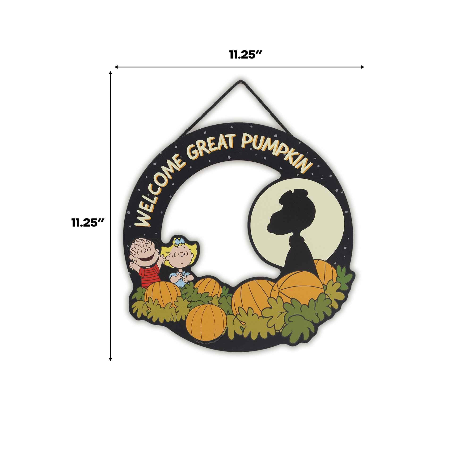 Welcome Great Pumpkin Sign Printable