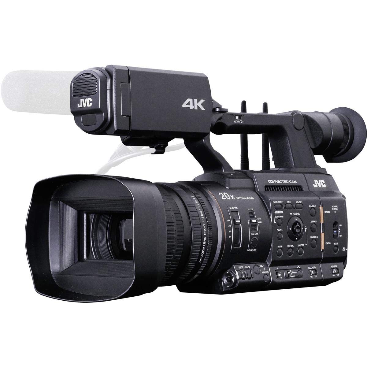 Snapklik.com : JVC GY-HC550U 9.35MP 4K UHD Handheld Connected Camcorder For Broadcast Overlay