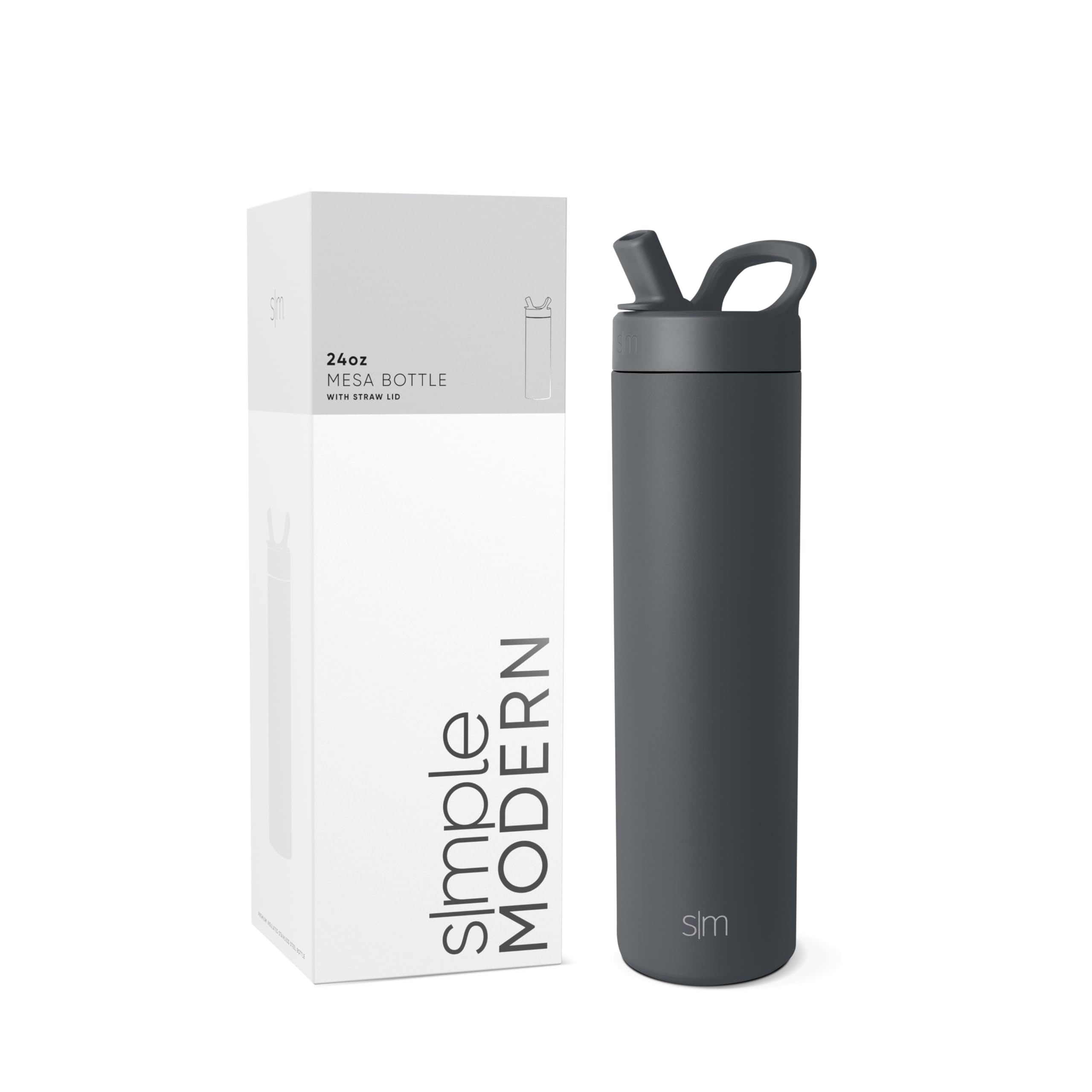 Amazon.com: Simple Modern Water Bottle with Straw lid | Insulated ...