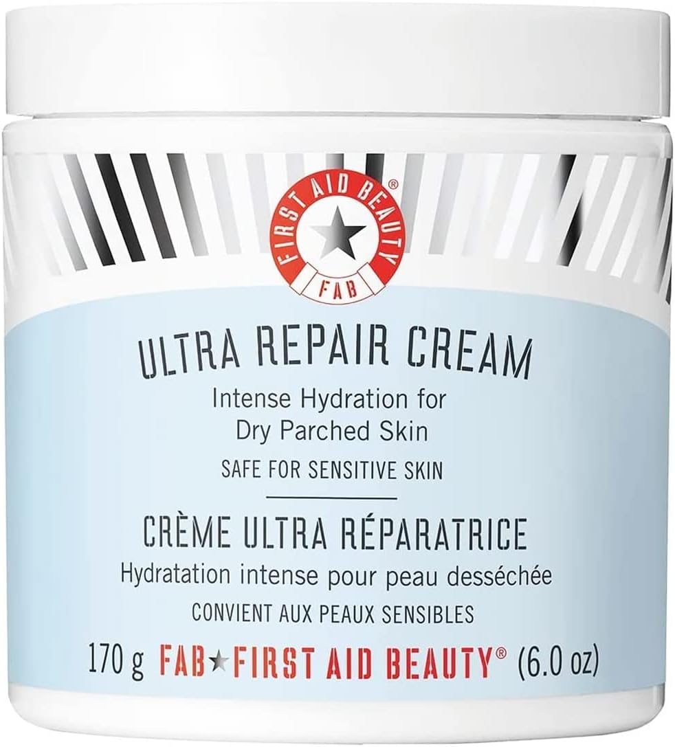 Amazon.com: First Aid Beauty - Ultra Repair Cream, Intense Hydration ...