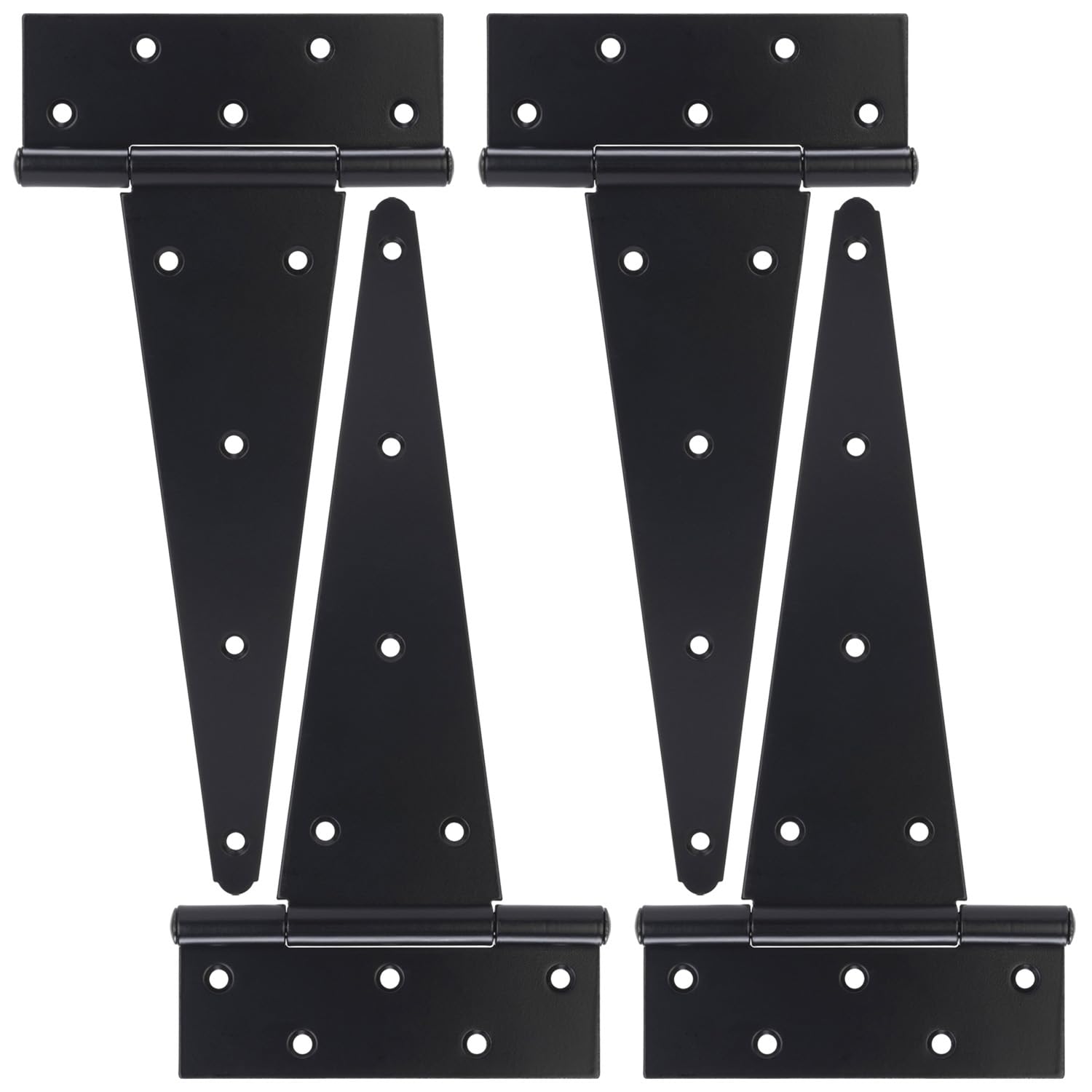 Amazon.com: EVCUHASL 12 Inch T-Strap Gate Hinges, Shed Barn Door Hinges ...