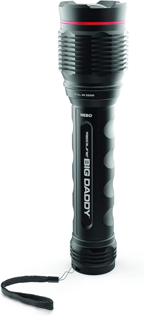 Amazon.com: NEBO REDLINE Big Daddy Flashlight | Completely Waterproof ...