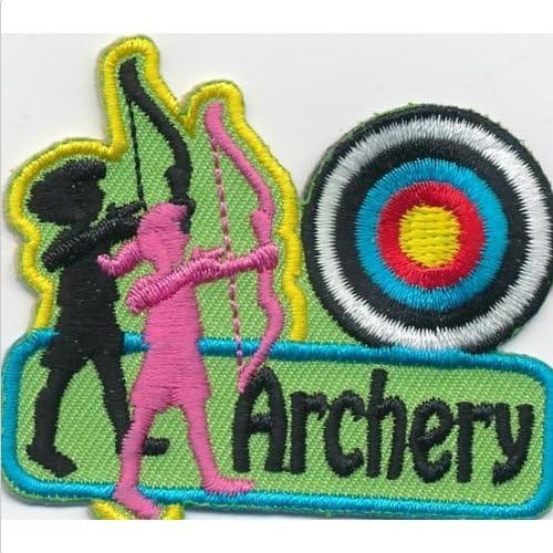 Amazon.com: ARCHERY Arrow Patches Crests Badges GUIDES SCOUT hunger ...