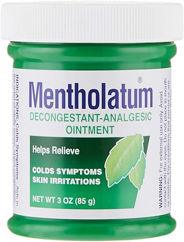 Amazon.com: Mentholatum Decongestant * Analgesic Ointment 85G : Health ...