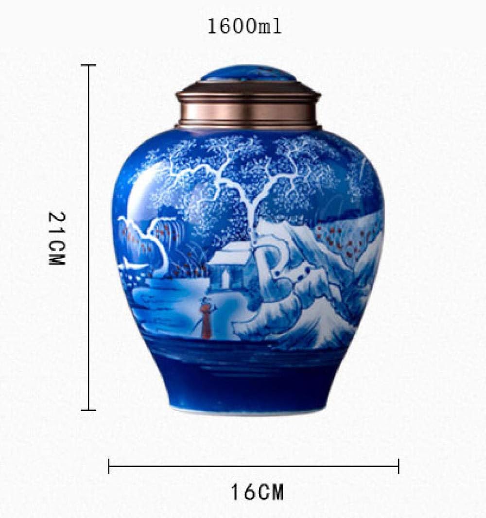 OIJH Artículos Conmemorativos Urna De Cremación De Cerámica De Gran ...