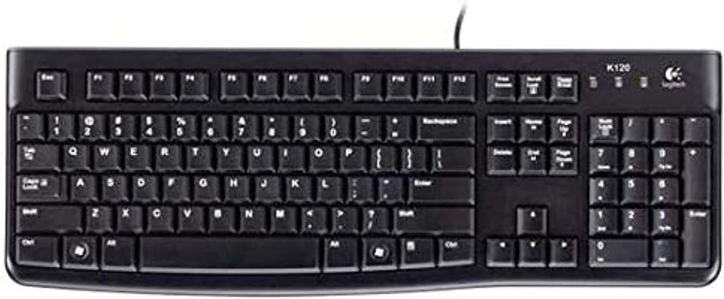 Logitech K120 Keyboard With Arabic - Black : Buy Online at Best Price ...