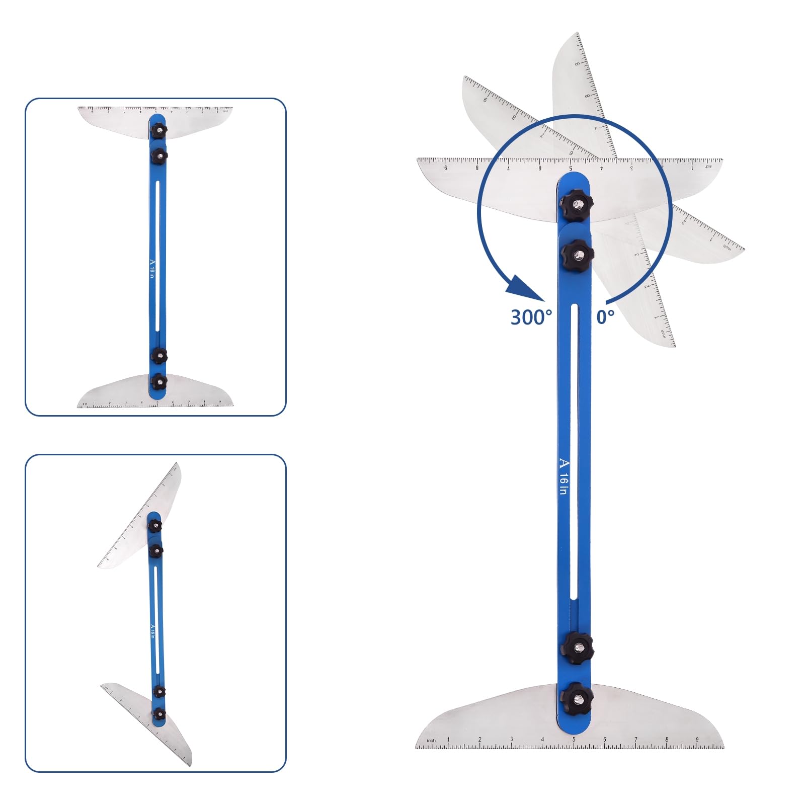 Snapklik.com : Stair Treads Gauge Template Tool, Metal Stairs Jig ...