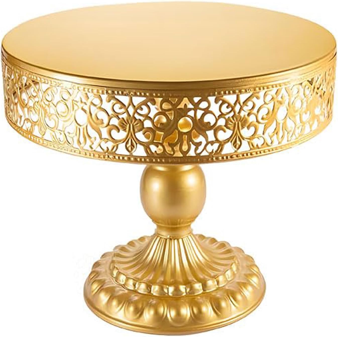 Amazon.com: Coloch 3 Pieces Golden Cake Stand Set, 8/10/12 Inch Round ...