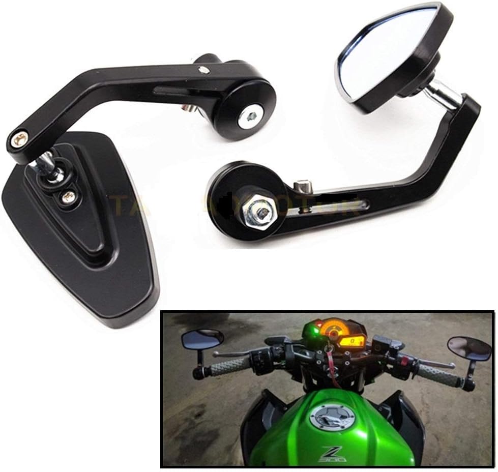 Buy Aow Attractive Offer World Handle Bar End Side Mirror Rear View ...