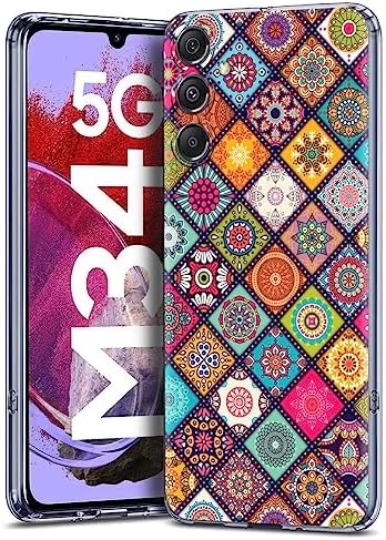Fashionury Silicone Designer Case for Samsung Galaxy M34 5G / F34 5G ...