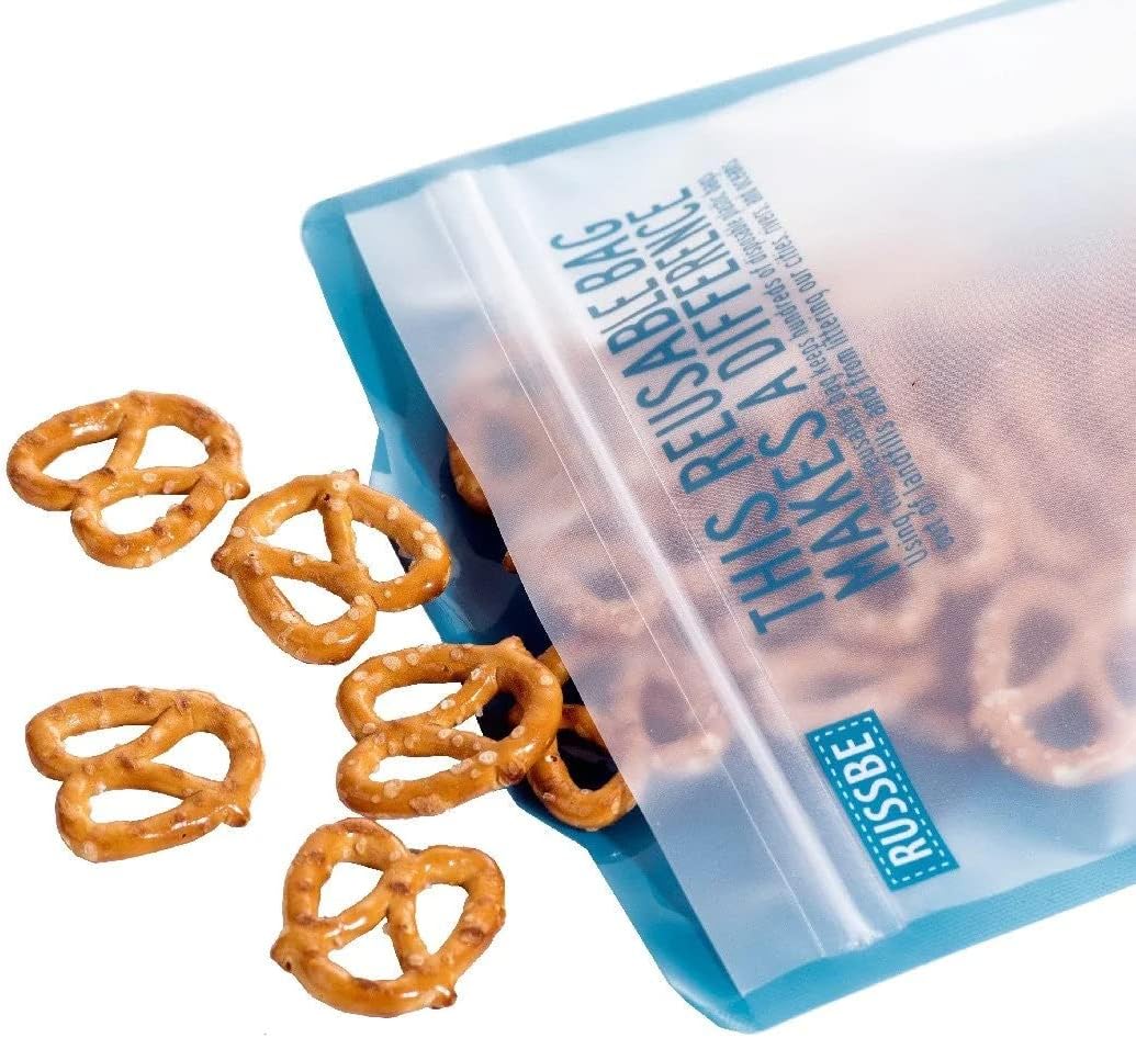 Amazon.com: RUSSBE | Reusable Bags [Set of 8] (Sandwich) : Health ...