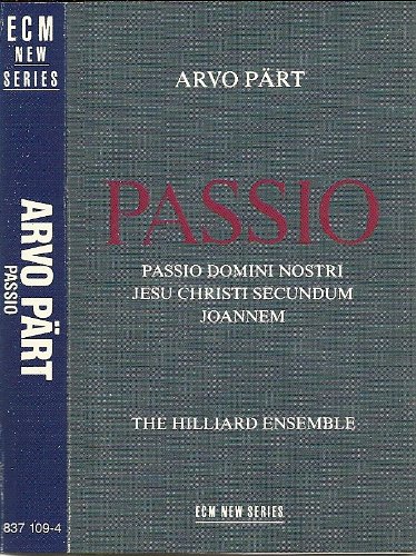 Arvo Part: Passio - Amazon.com Music