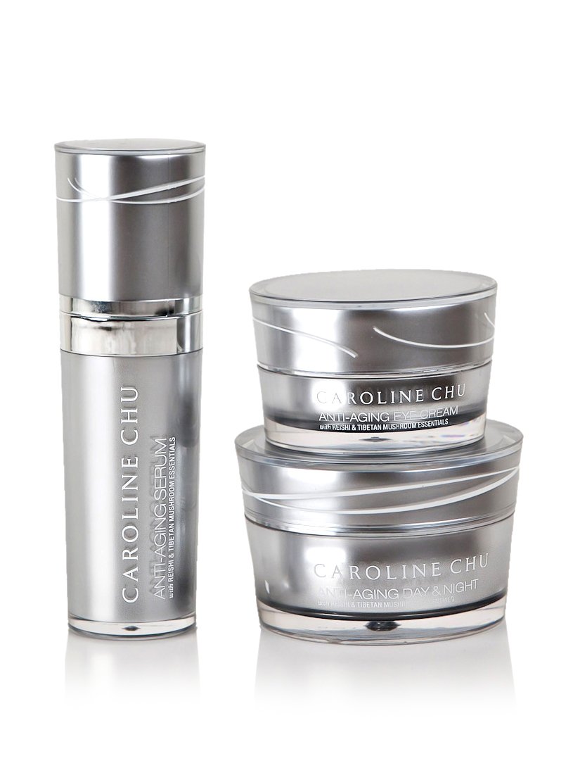 Amazon.com : Caroline Chu Anti-Aging 3-piece Set, 3.2 Ounce : Skin Care ...