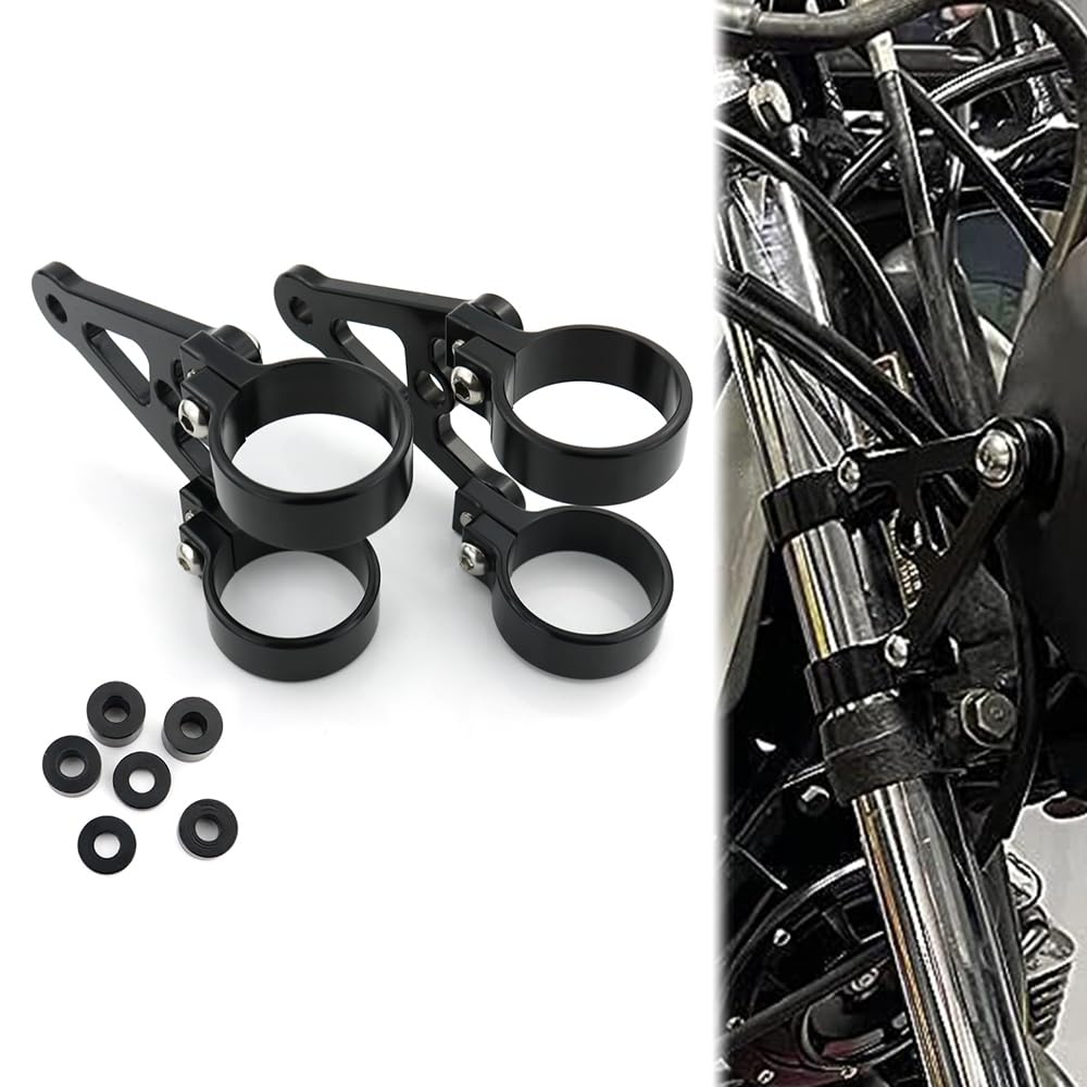 Amazon.com: Xitomer 1 Pair for Front Fork Tubes 41mm, Head Lamp Holder ...