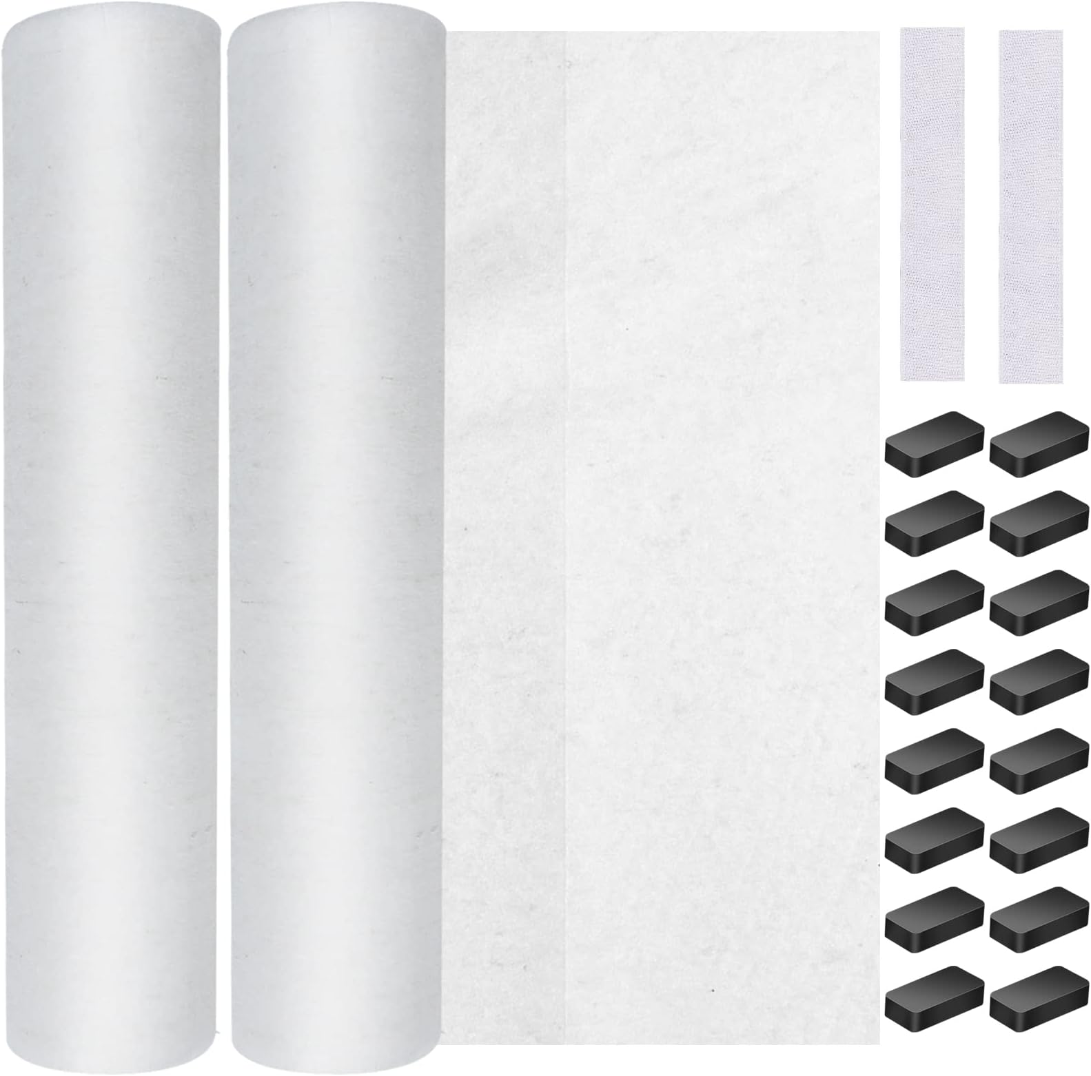 Amazon.com: 12PCS Cooker Hood Filter Paper Non-woven Extractor Fan ...