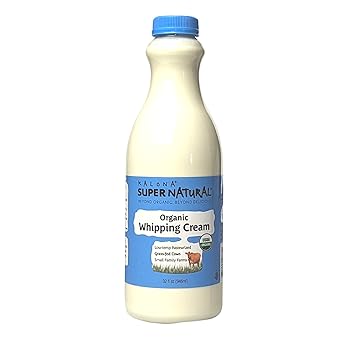 Amazon.com: Kalona SuperNatural Organic Whipping Cream, 32 Fl oz ...