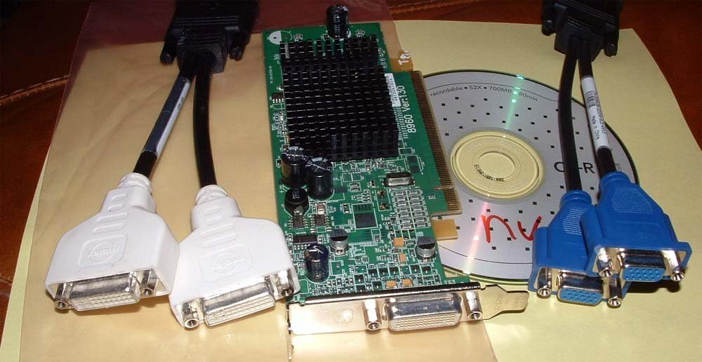 Dell ATI Radeon X300 128MB Windows 7 Dual DVI Low Profile SFF PCI ...