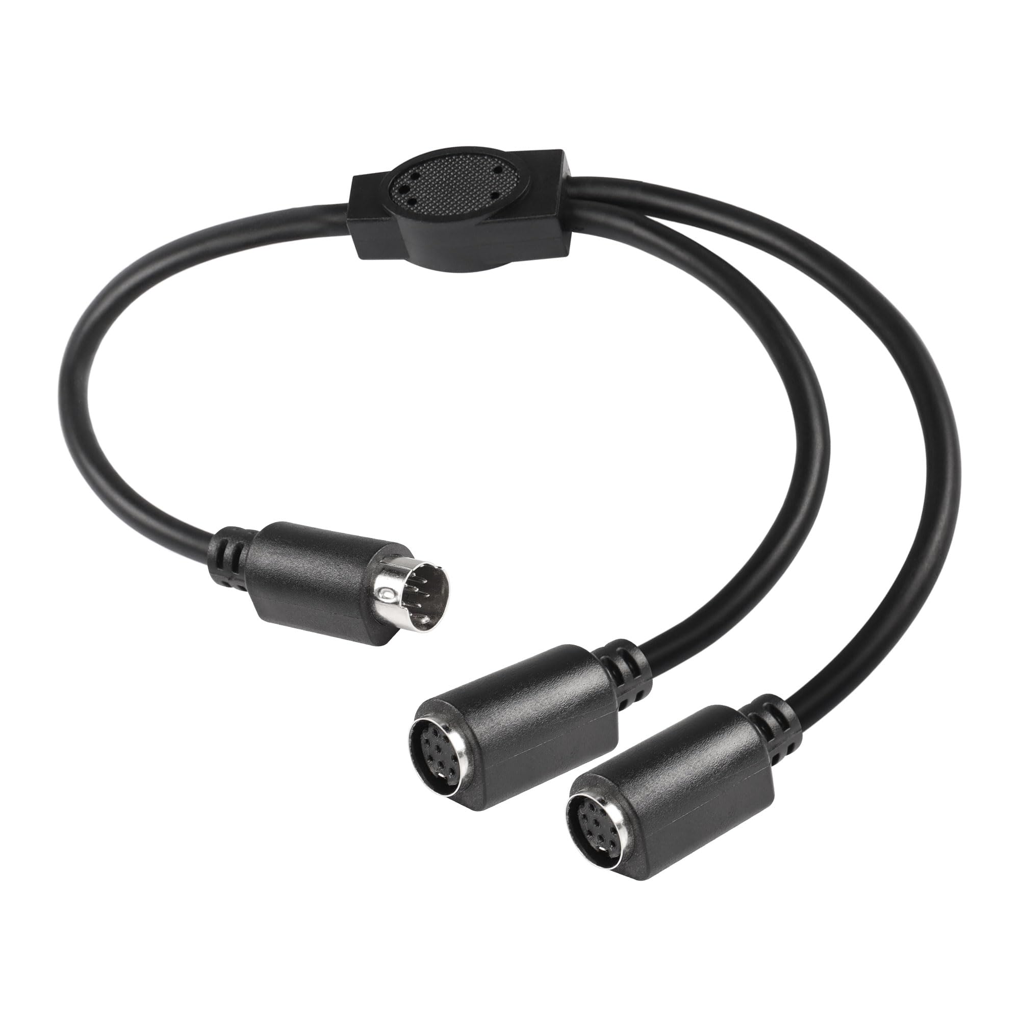 Amazon.com: CERRXIAN 1.6FT/50CM S-Video 8 Pin Mini DIN Y Splitter ...