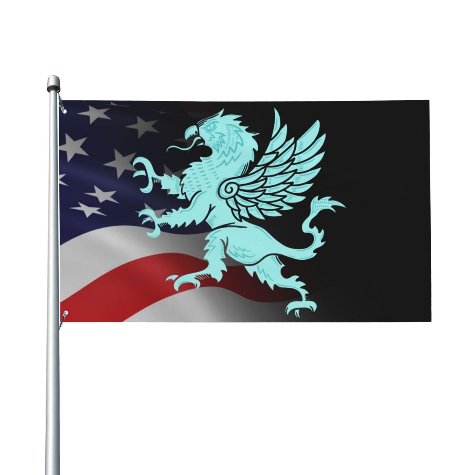 Griffin American Flag Logo