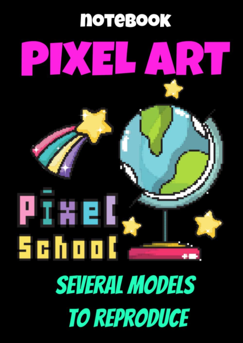 Buy PIXEL ART-pixel art colouring book-pixel drawing book-mindful ...
