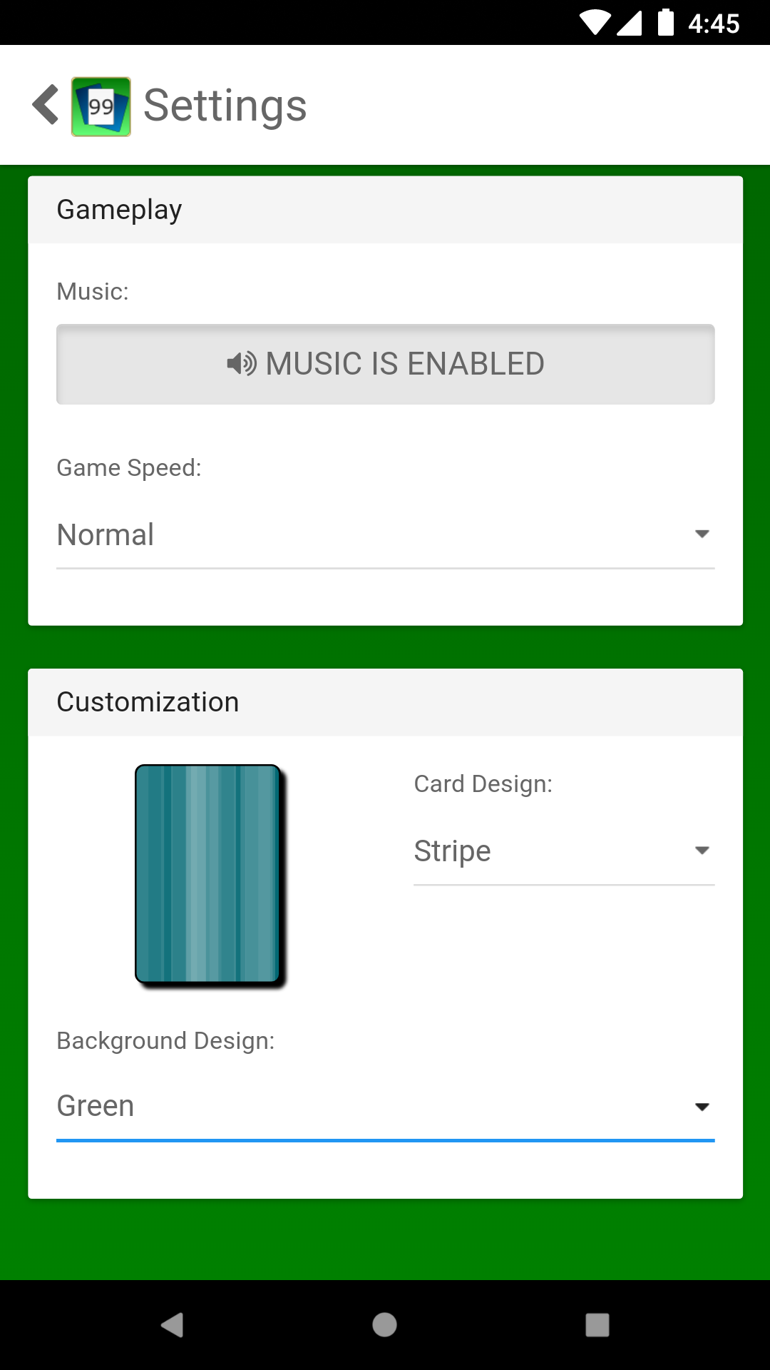 Ninety-Nine - 99 Card Game - App on Amazon Appstore